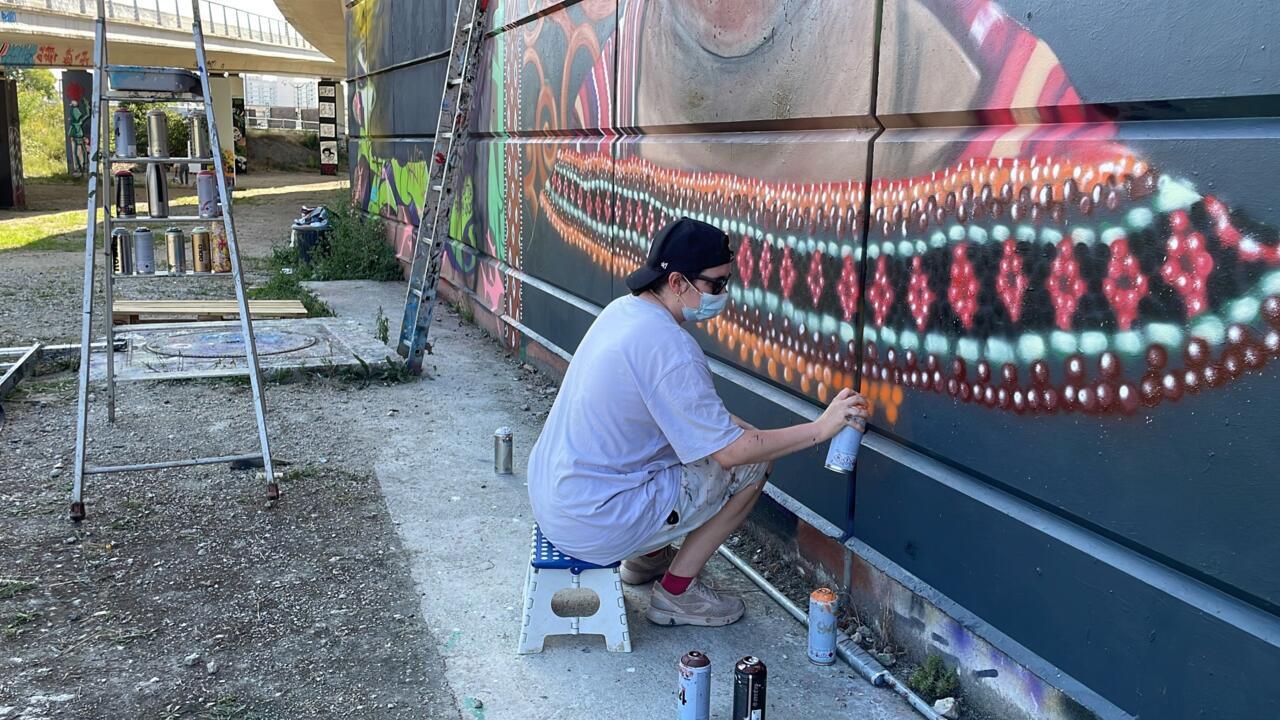 Spray it to say it: graffiti group sees women make their mark in Paris ...