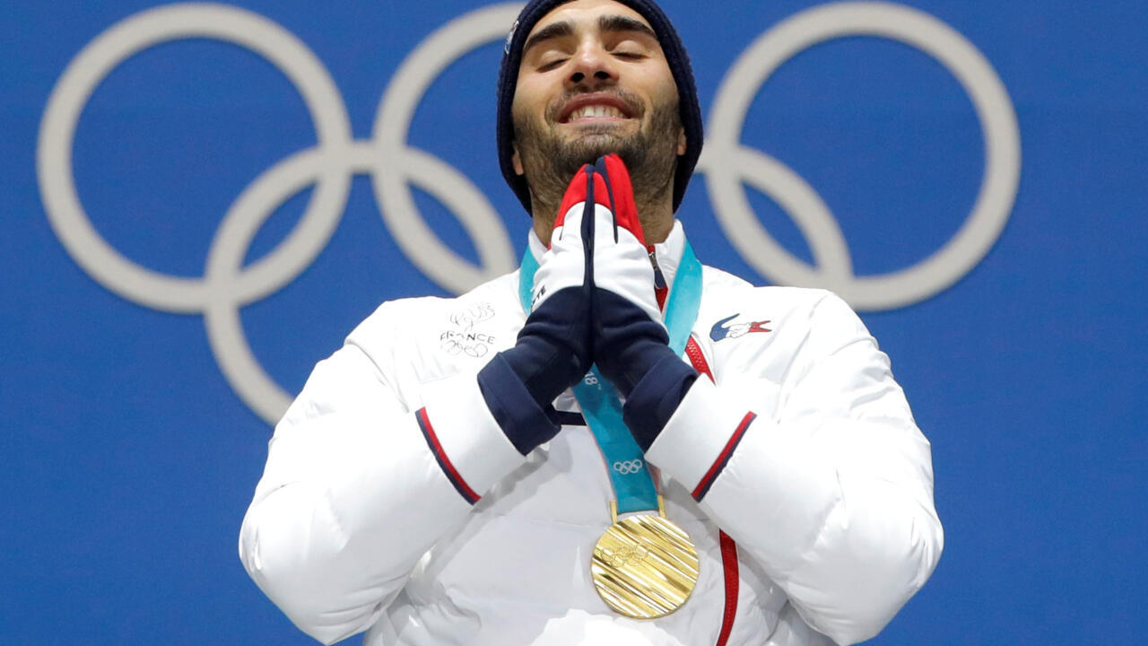 French Olympics team celebrates at home