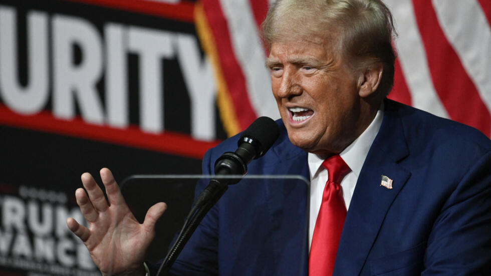 Harris, immigration, criminalité... en Caroline du Nord, Donald Trump ...