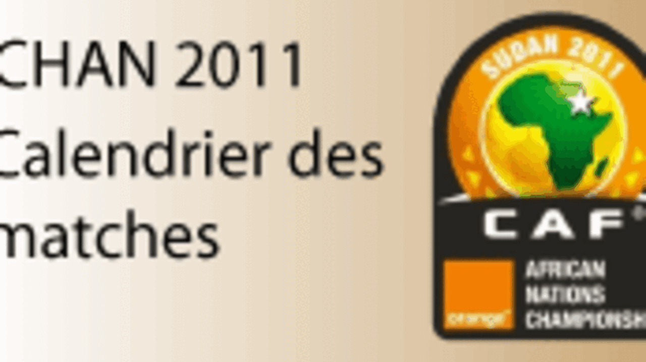 Le calendrier des matches