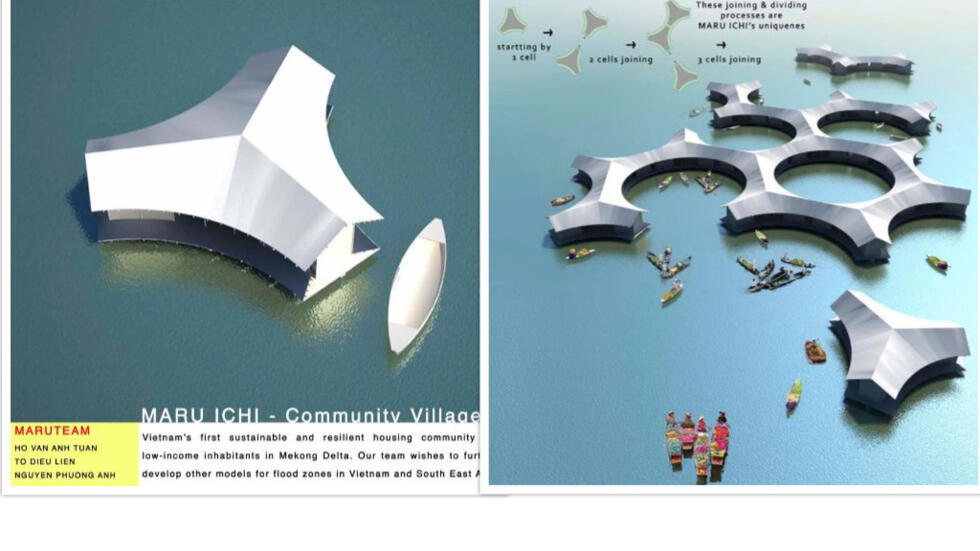 Làng nổi Maru Ichi ứng phó biến đổi khí hậu trên sông Cửu Long - Tạp ...