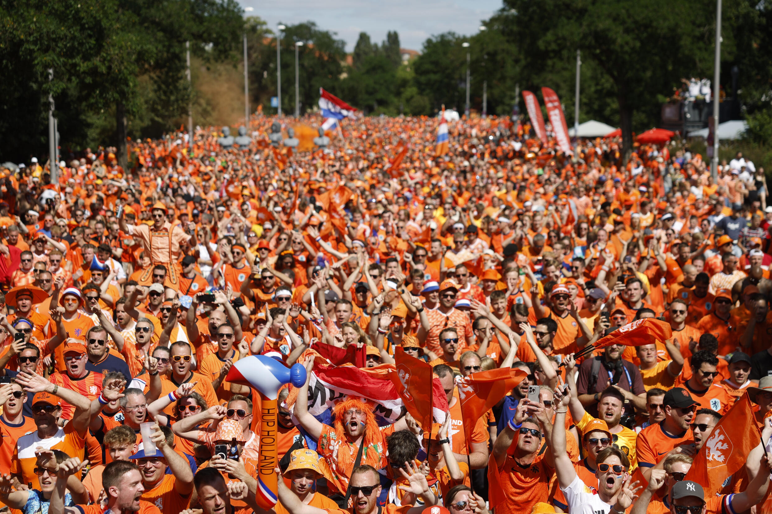 Fans bring the noise, colour and fun to Euro 2024