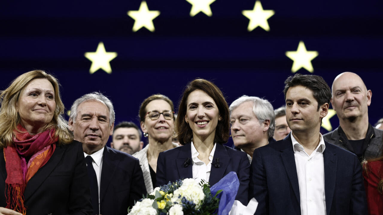 Macron's party launches EU campaign with French far right in their sights