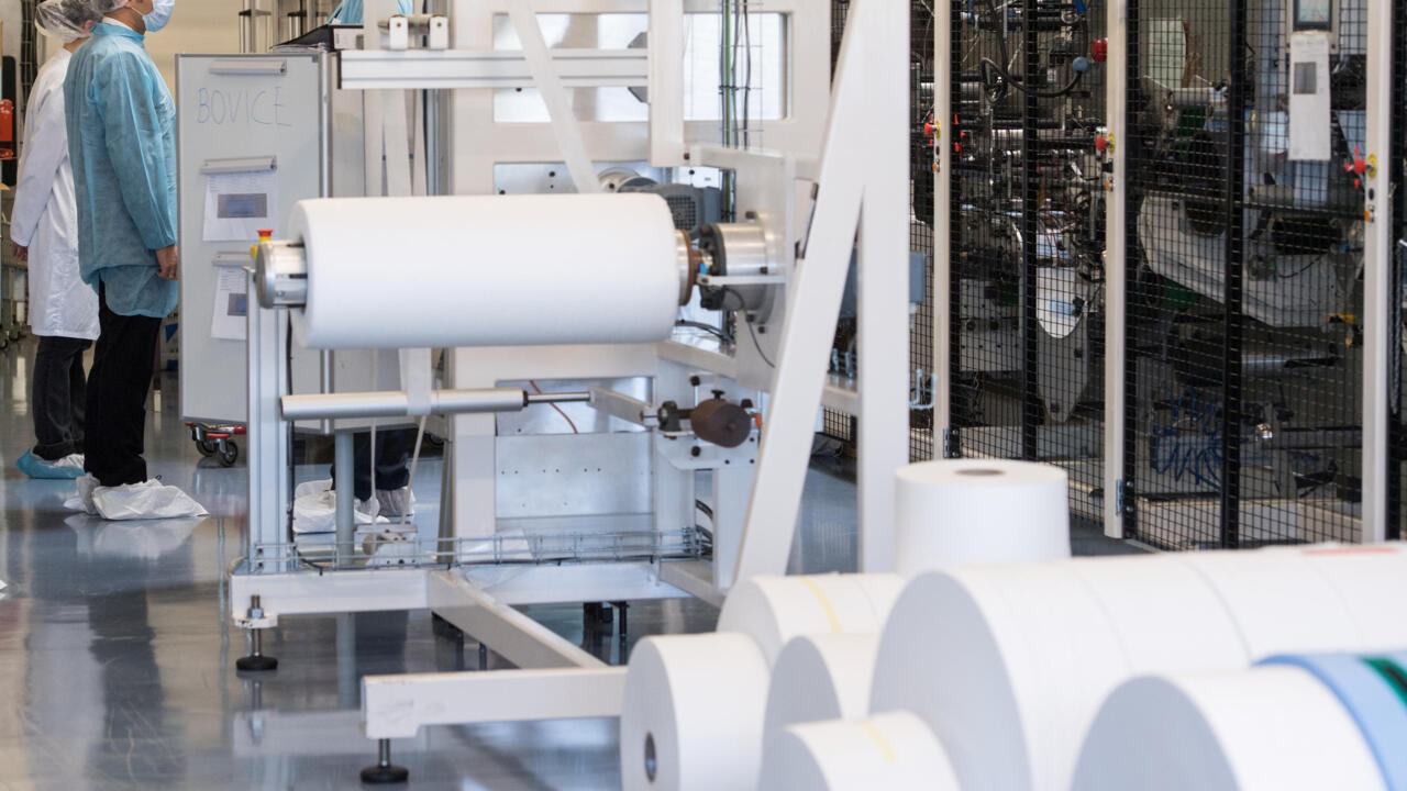 France to produce 40 million face masks by end of April for domestic ...