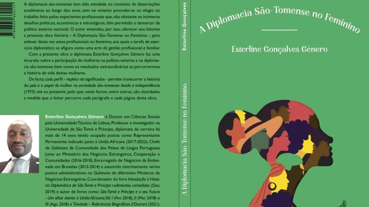 "A diplomacia são-tomense no feminino" de Esterline Gonçalves - Artes