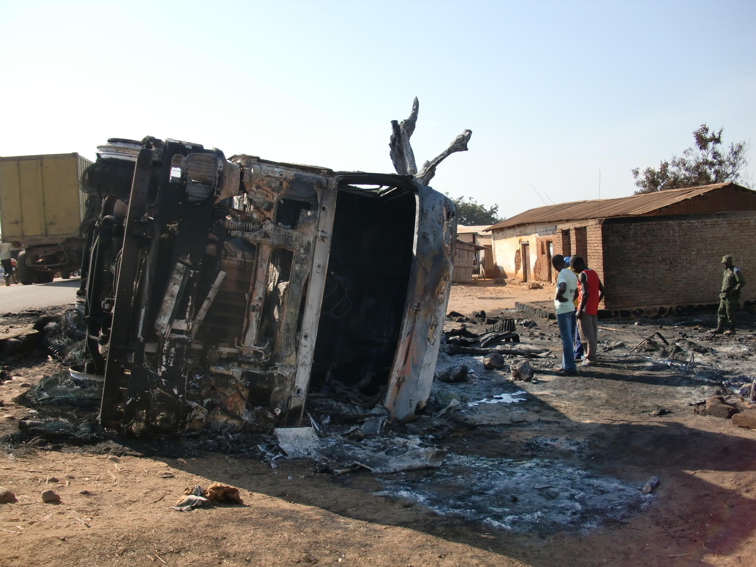 Kinshasa: Watu 5 wafariki katika mlipuko wa lori Righini