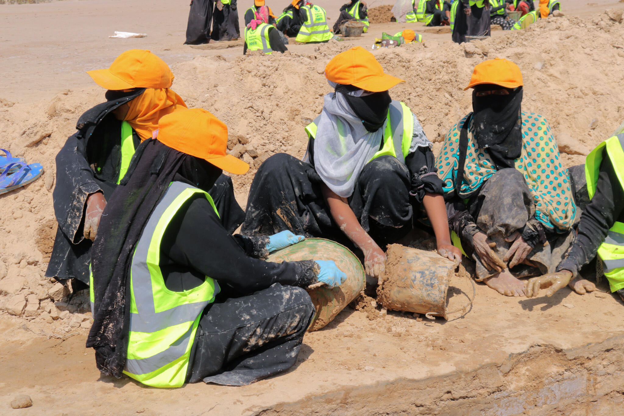 Scraping a living: salt offers women lifeline in Yemen