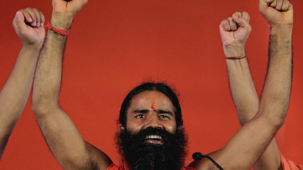 En Inde, Baba Ramdev contre la corruption, jusqu’à la mort s'il le faut