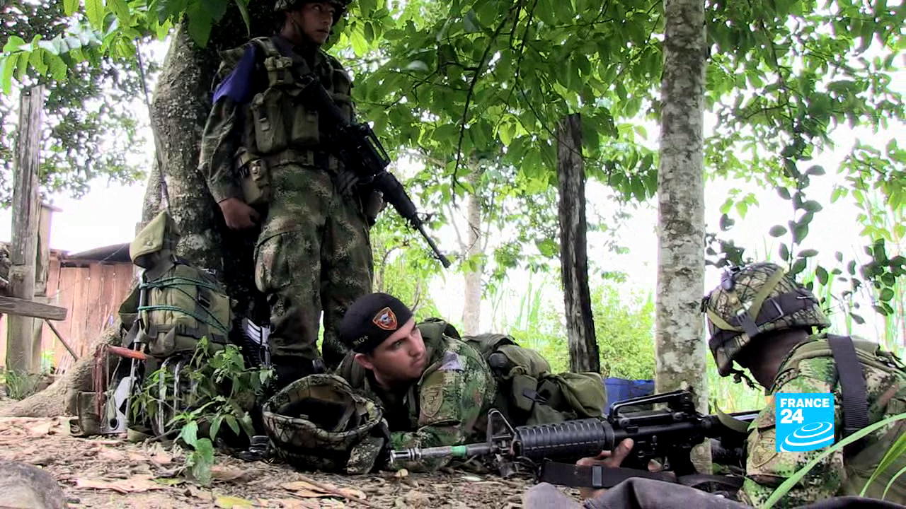 La guerra colombiana filmada por el periodista Roméo Langlois