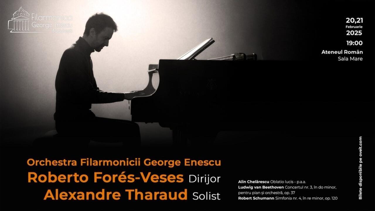 Pianistul francez Alexandre Tharaud pe scena Ateneului - Zebra
