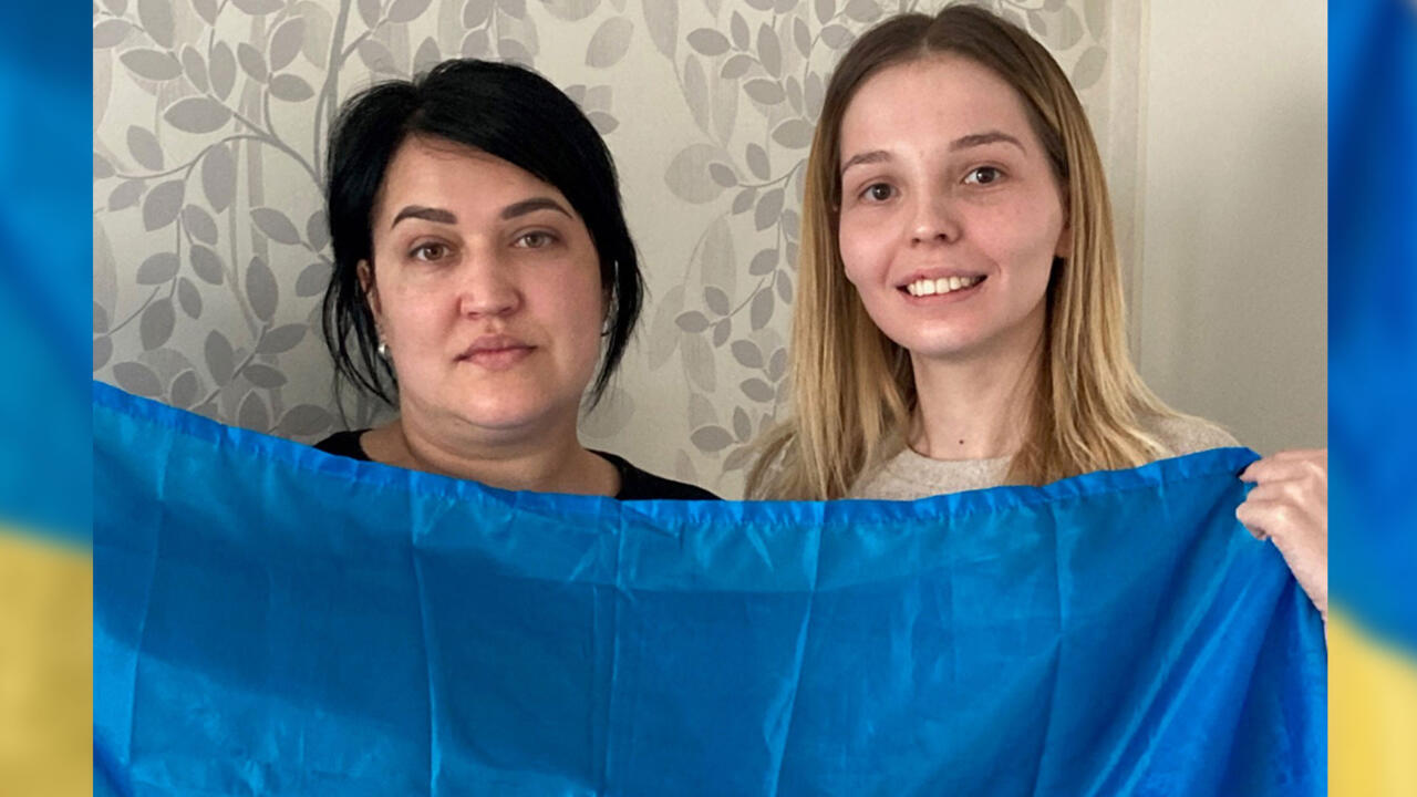 The 'feminine face' of Ukrainian resistance, at home and here in France