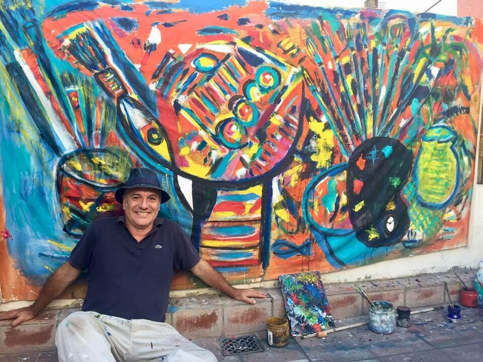 El pintor argentino Ariel Godoy trae sus Aguas bravas a París - El ...