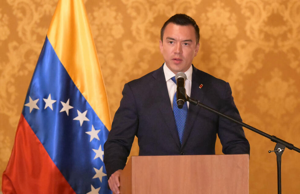 Election rematch for Ecuador's president, main rival