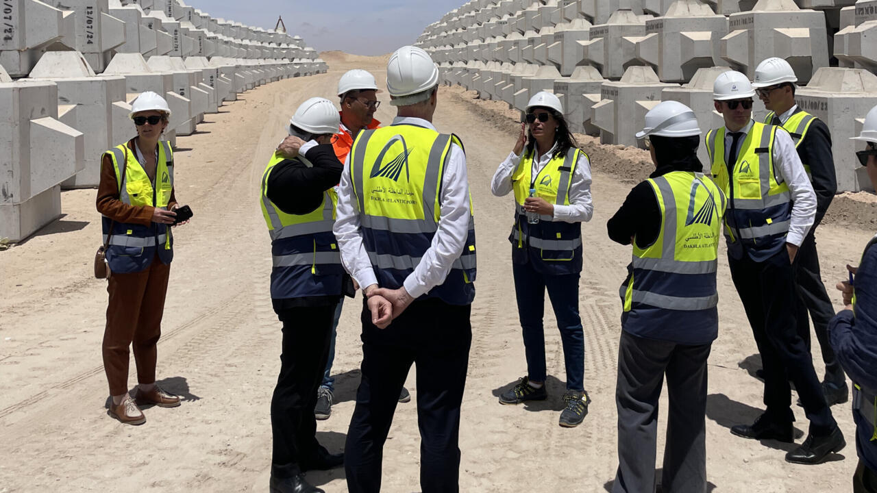 Dans le Sahara occidental, le projet marocain du port de Dakhla pour ...