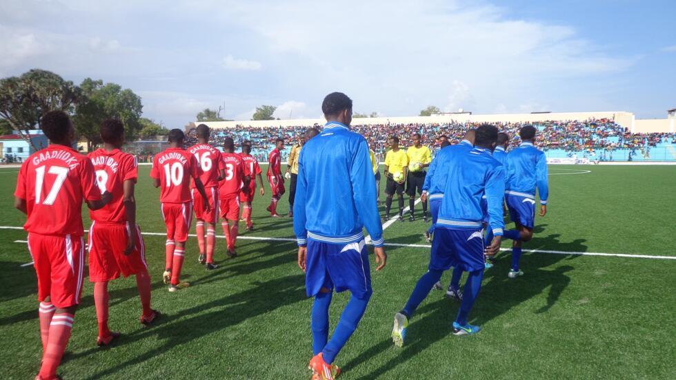 Wartorn Somalia's football Premier League plays again