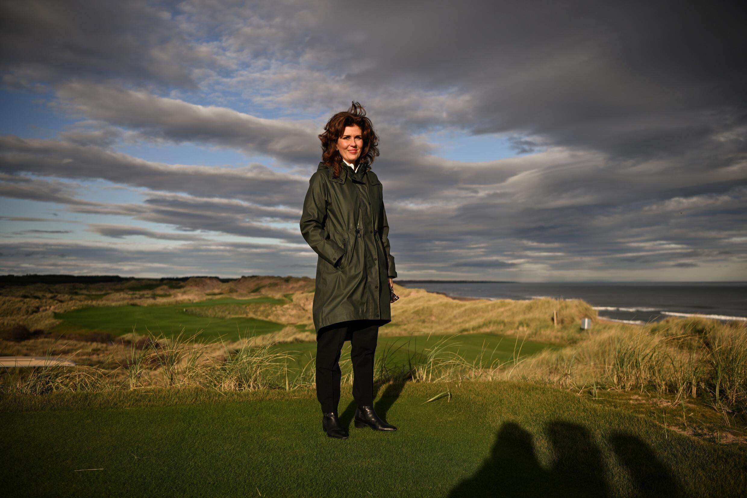 Un campo de golf de Donald Trump en Escocia, tierra de su madre, con ...