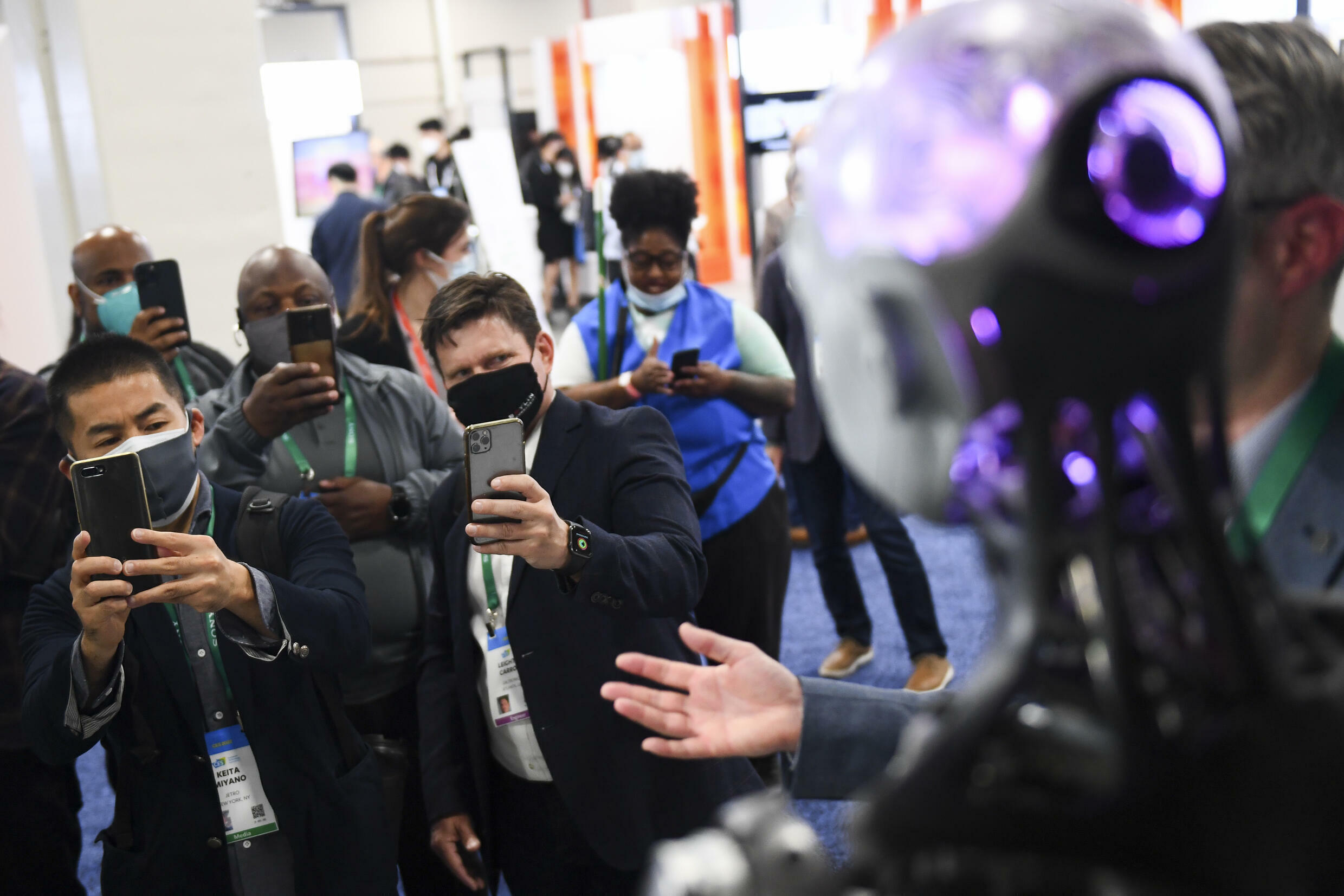 Creepy meets cool in humanoid robots at CES tech show