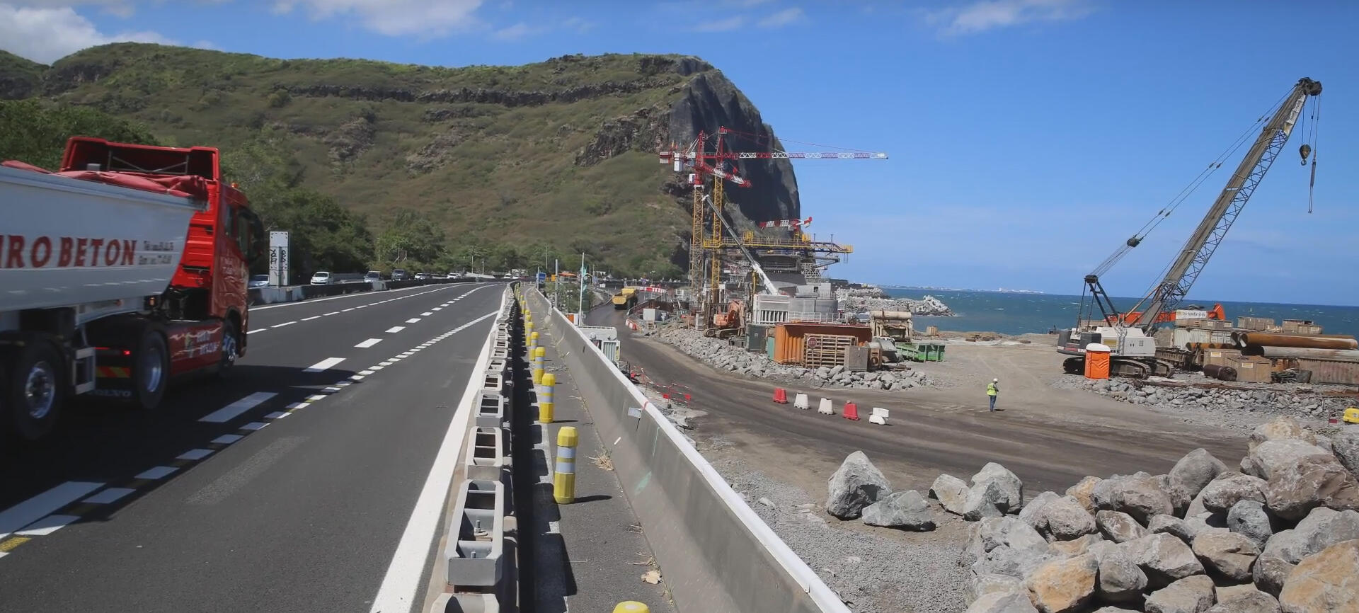 [Diaporama sonore] Ile de la Réunion: la Nouvelle Route du littoral ...
