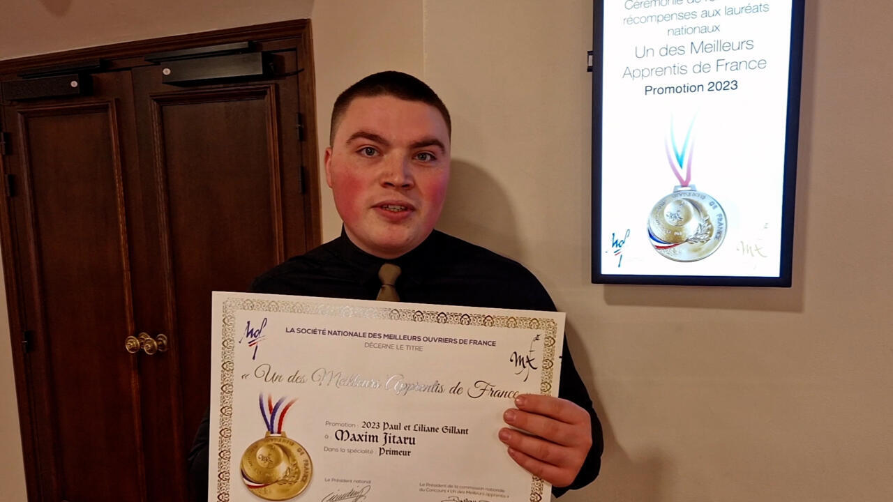 Maxim Jitaru, medalie de aur la concursul Un des Meilleurs Apprentis de ...