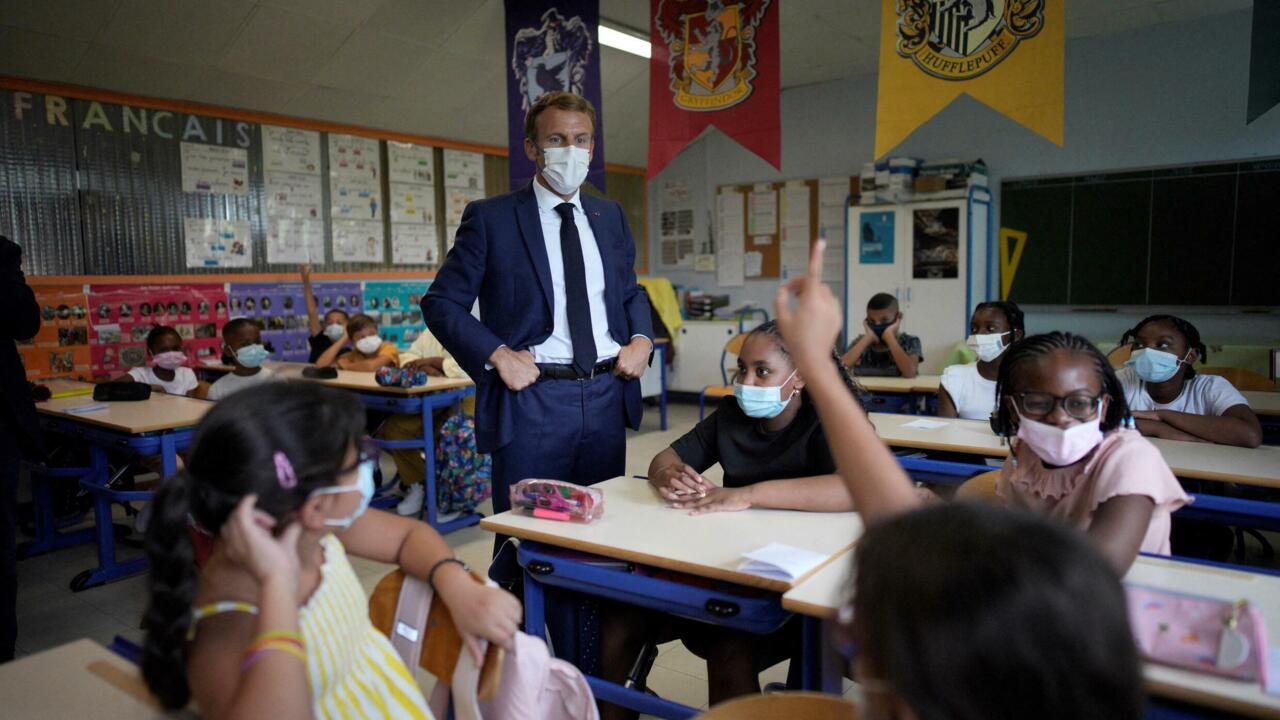 Stress for parents, masks for children as French schools reopen under ...