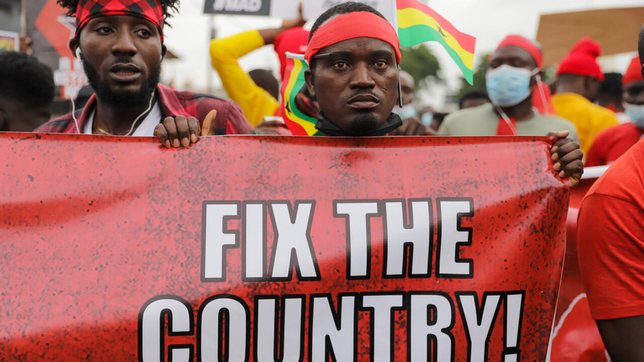 'Yan kasuwa sun shiga zanga-zanga a kasar Ghana saboda tsadar kaya