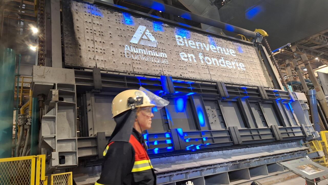 L'entreprise Aluminium Dunkerque inaugure un nouveau four moins ...