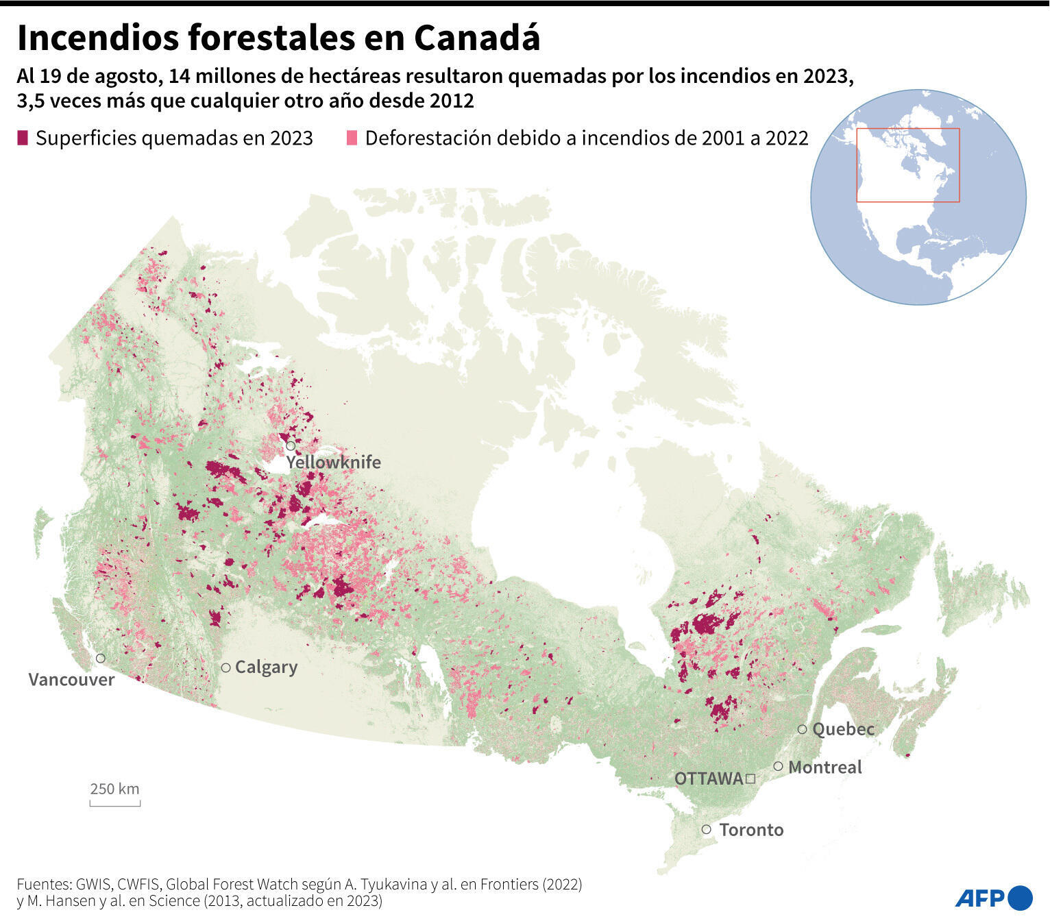 Evacuados de Canadá vuelven a casa mientras el clima más fresco calma ...