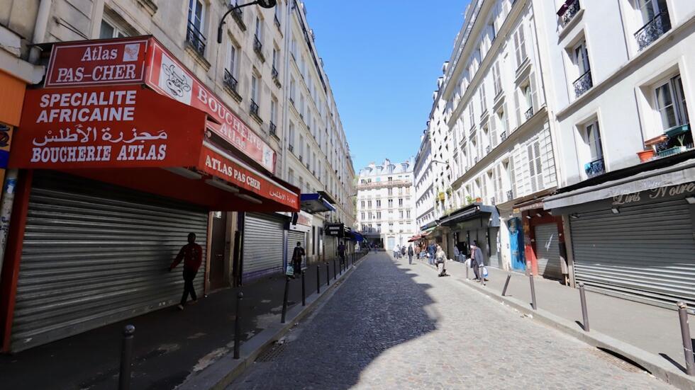 [En images] Château Rouge, le cœur de l’Afrique à Paris, bat au ralenti