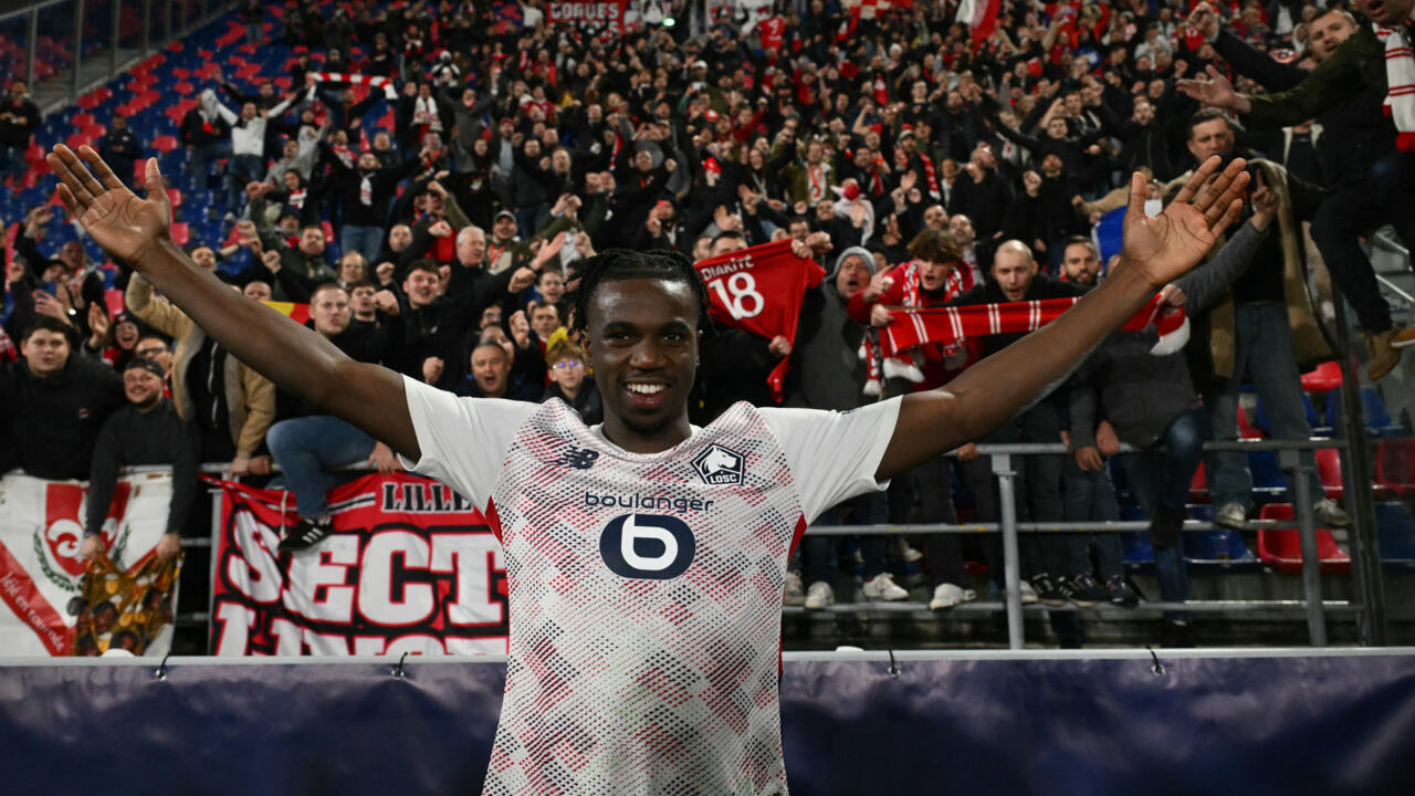 RDC: Ngal'ayel Mukau, le jeune Léopard qui incarne la jeunesse lilloise en Ligue des champions