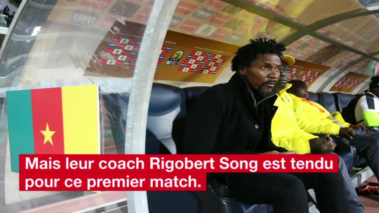 Les Diables rouges matent les Lions indomptables- Cameroun 0-1 Congo ...