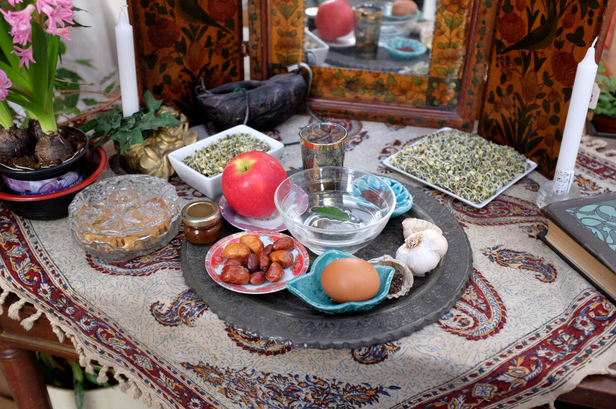 Norouz 2019, avec le peintre iranien Abbas Moayeri