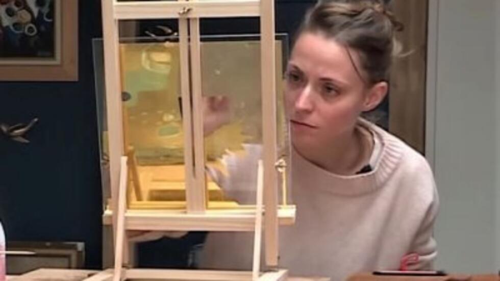 Aura, l'atelier infiniment créatif de verre églomisé de Marie Roux ...