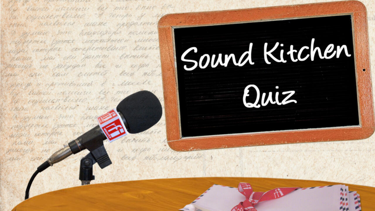 The 20 November Sound Kitchen quiz - The Sound Kitchen