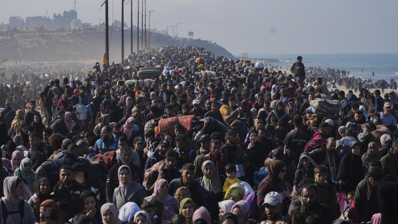 Gaza: retour des déplacés dans le nord, où «il n'y a absolument rien ...