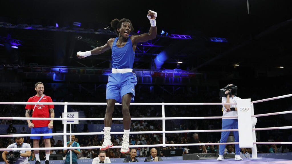 JO 2024: le boxeur David de Pina décroche la première médaille de l ...