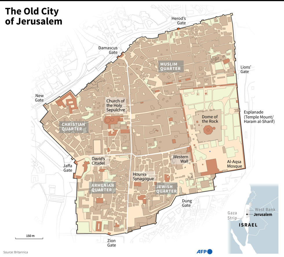 Fears for remains of Jerusalem's lost Mughrabi quarter