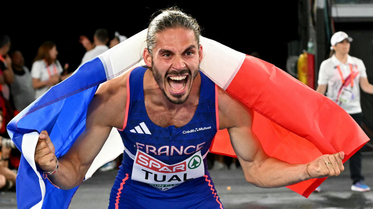 Athlétisme: le Français Gabriel Tual sacré champion d'Europe du 800m
