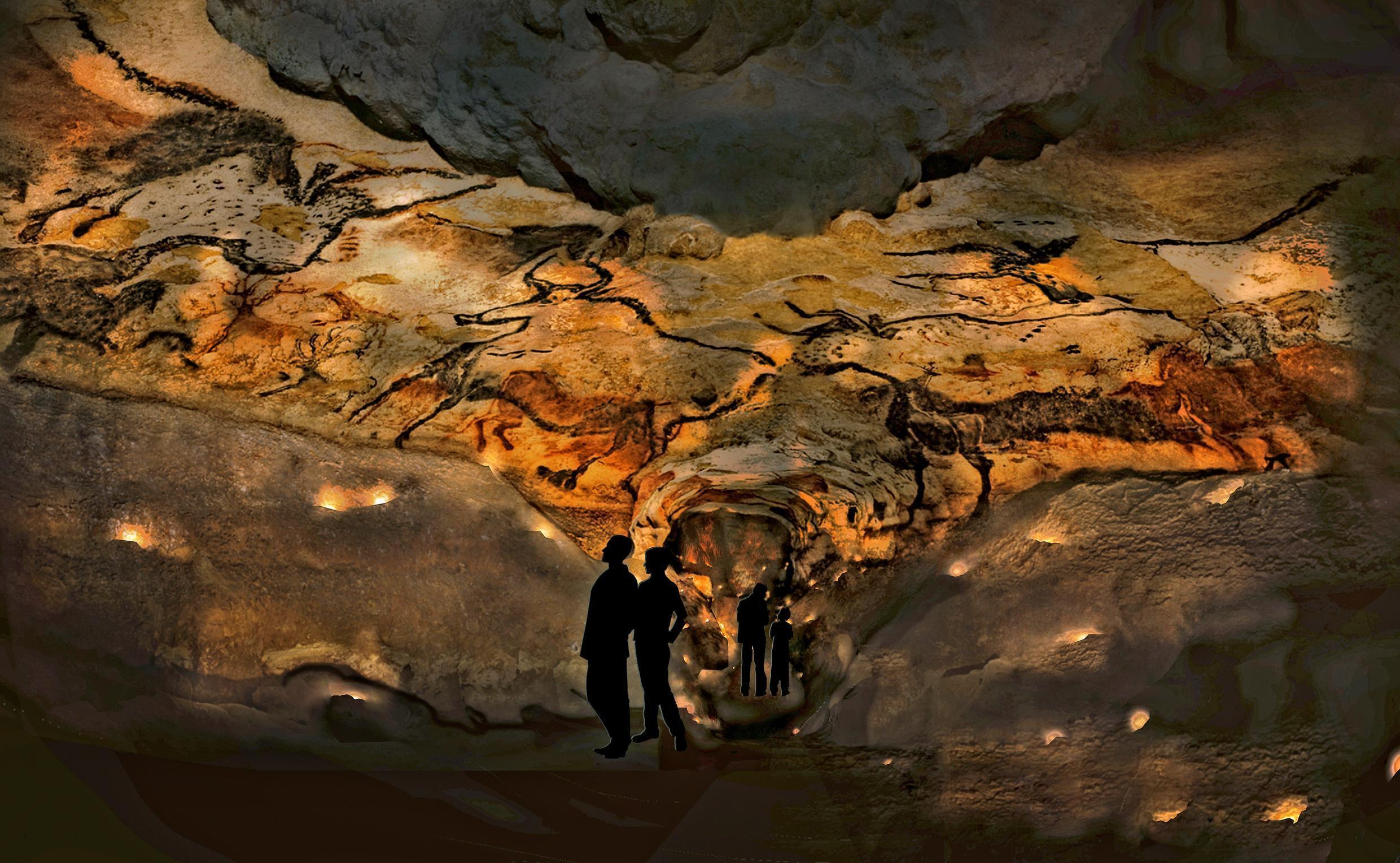 Francia inaugura una réplica íntegra de la cueva de Lascaux