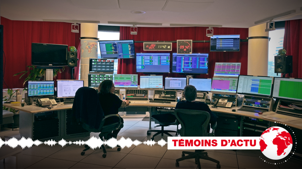 Dans les coulisses de la diffusion de RFI - Témoins d'actu