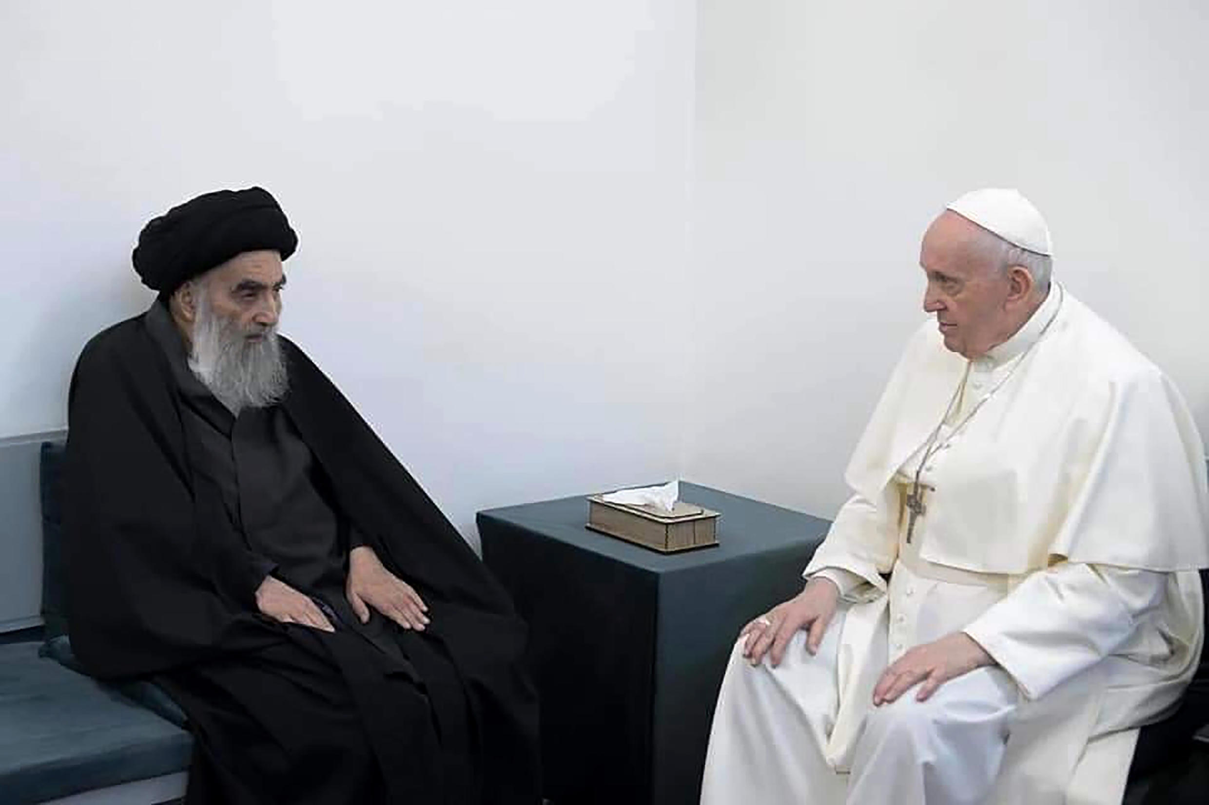 Ayatollah Sistani promises Pope Francis peace and security for Iraqi ...