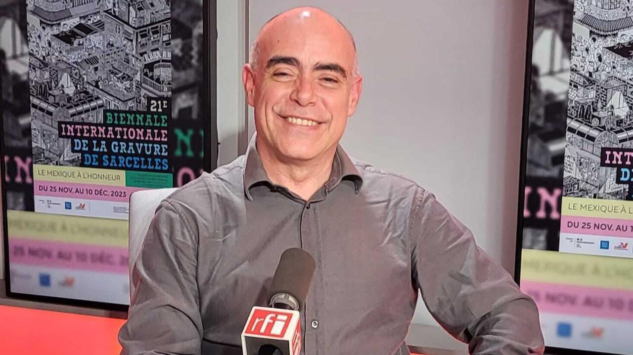 El artista Fernando Aceves Humana, embajador del grabado mexicano en Francia - El Invitado de RFI
