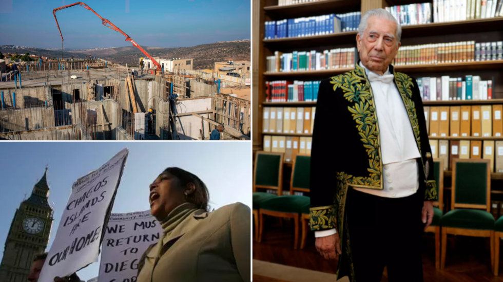 Vos questions d'actualité: Colonies en Israël, Mario Vagas Llosa ...