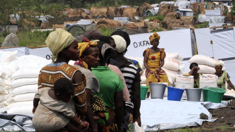 RDC : le camp de déplacés de Mugunga, près de Goma, attaqué par des ...