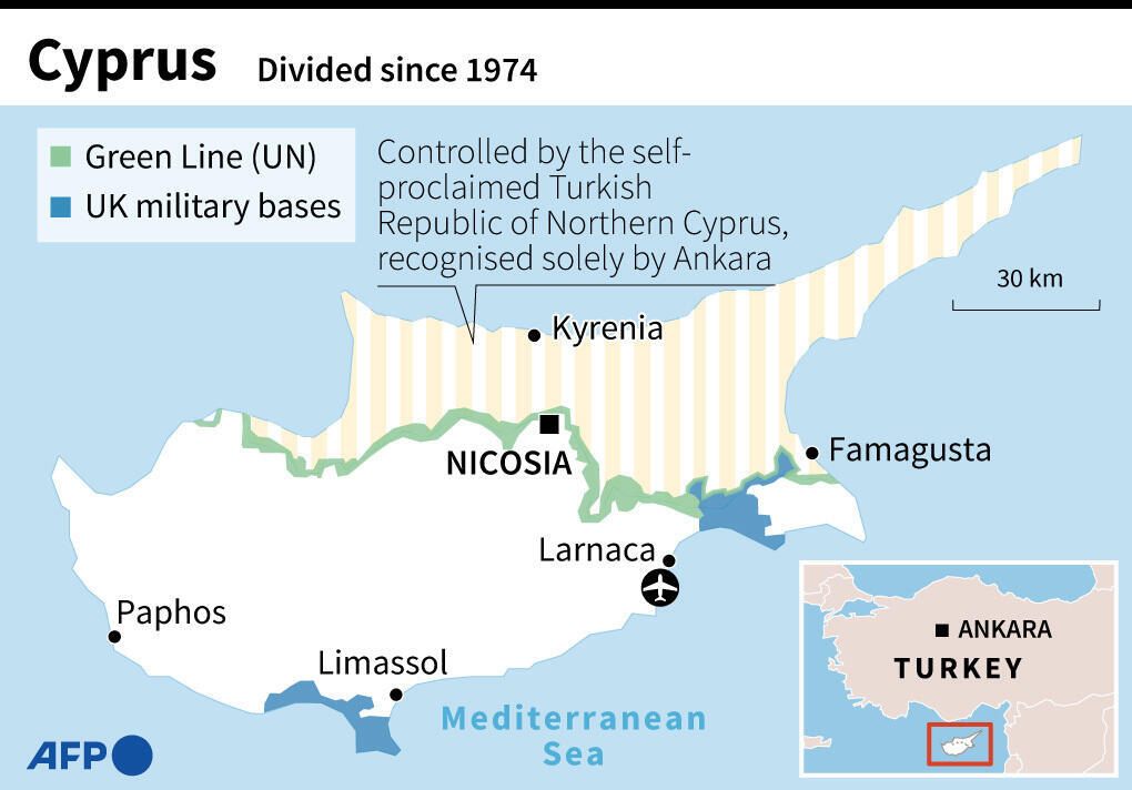 Ukraine war's shadow hangs over Cyprus church